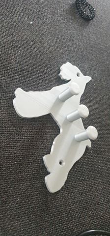 schnauzer leash hook - Free 3d model on creazilla.com