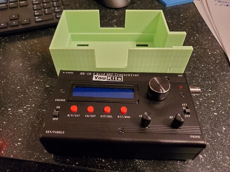 Cover for YouKits HB1B Mk 4 Transceiver - Free 3d model on creazilla.com