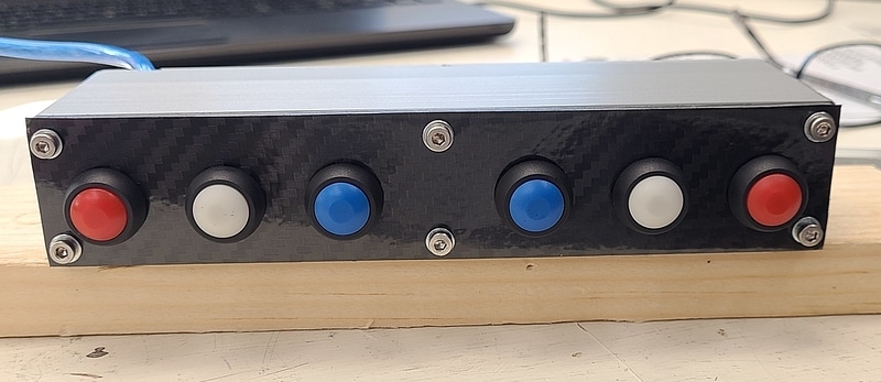 Sim Racing Button Box - Free 3d model on creazilla.com