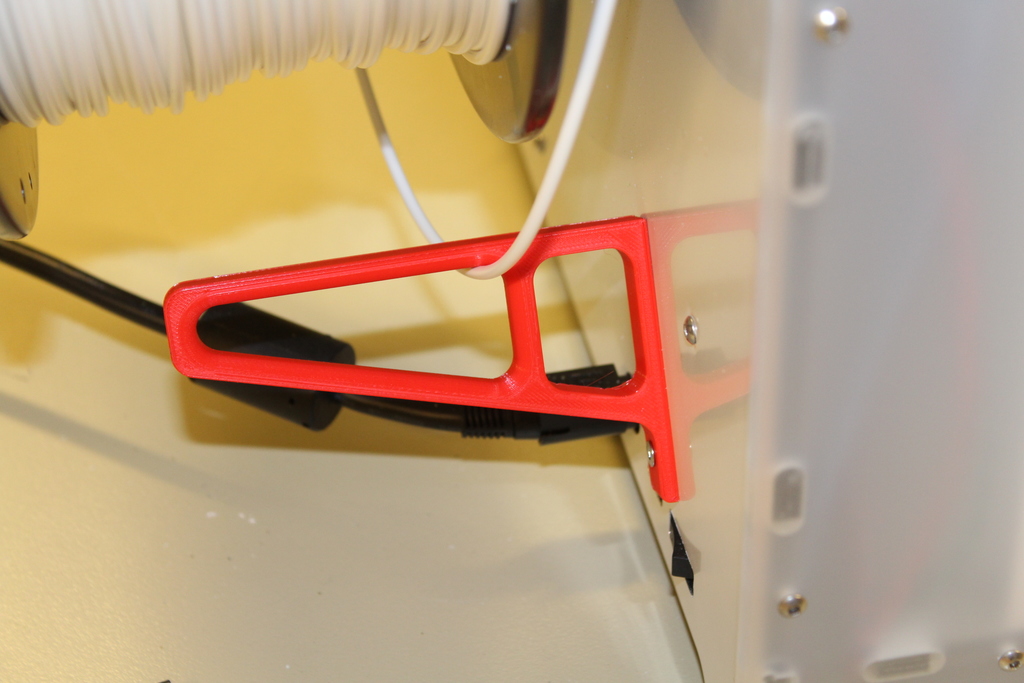 Ultimaker 2 Extended(+) compatible filament guide for big spools - Free ...