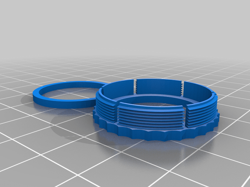 Celestron 1.25 inch Eyepiece Filter DIY ring - Free 3d model on ...