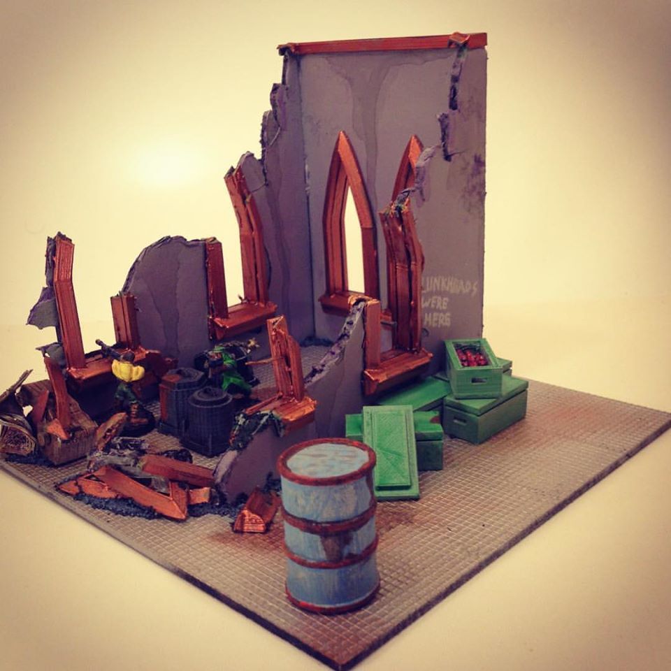 28mm scale Terrain Bits designed for use with 5mm foamcore. - Free 3d ...