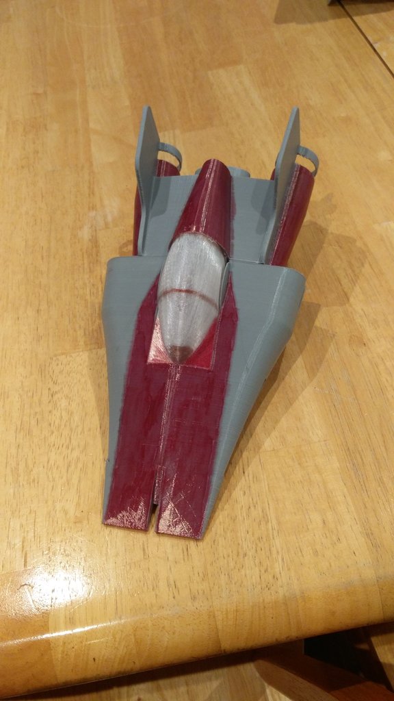 A-wing - Free 3d model on creazilla.com