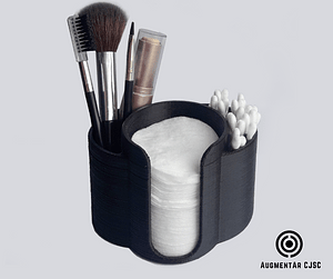 Stand for cotton swabsticks and discs - Free 3d model on creazilla.com