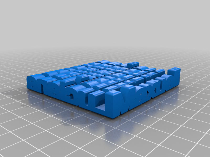 My Customize - Free 3d model on creazilla.com