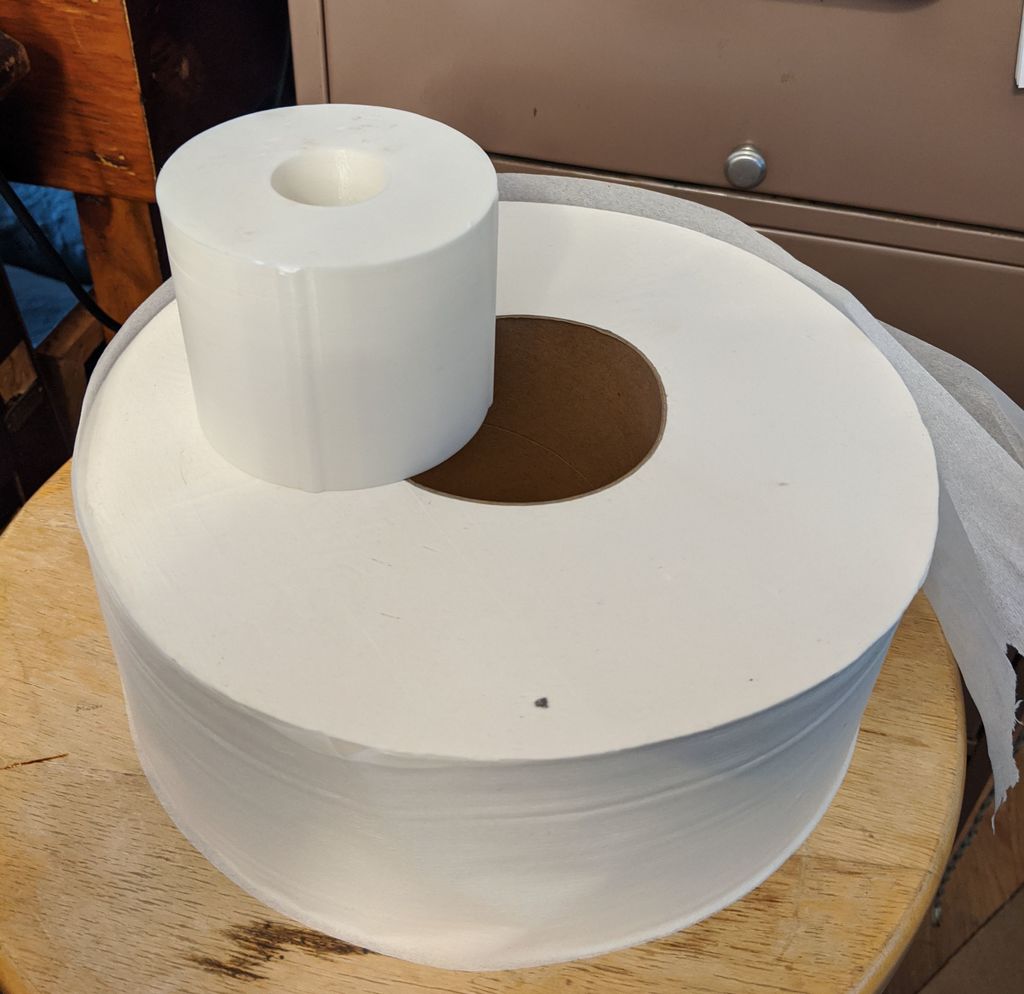 Large TP Roll Core - Free 3d model on creazilla.com
