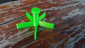 Pie divider - Free 3d model on creazilla.com