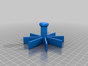 Pie divider - Free 3d model on creazilla.com