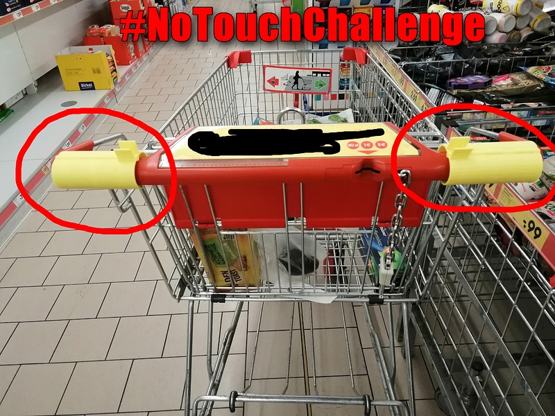 NoTouch Trolley Hygienic Helper - Free 3d model on creazilla.com
