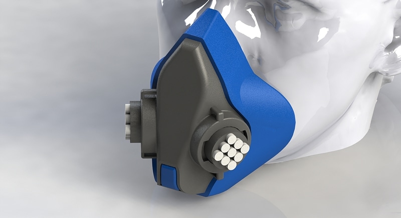 Breathing Mask (work with common cig filters 7mm) - Free 3d model on ...