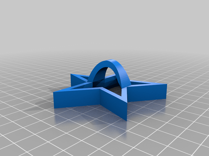 Cookie model - Star Shape - Free 3d model on creazilla.com