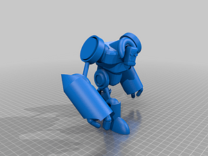 Robot toy - Free 3d model on creazilla.com