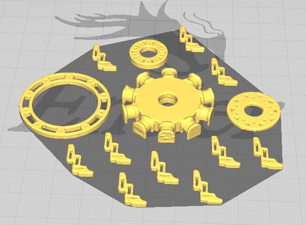 Arc Generator Printable Components - Free 3d model on creazilla.com