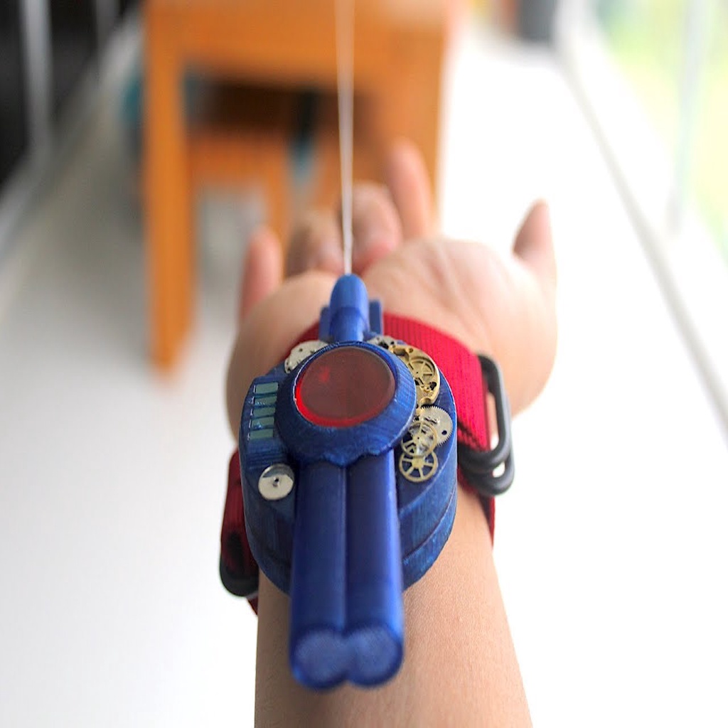 Functional Spider-man Web shooter - Free 3d model on creazilla.com