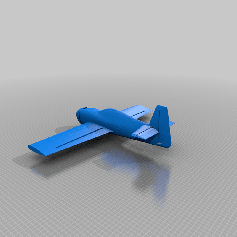 Acro RC airplane - Free 3d model on creazilla.com