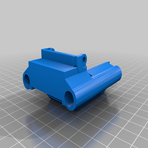 CP33 Telescoping Tailhook adapter - Free 3d model on creazilla.com