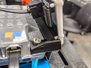 mBot Front LED Matrix Mount 20 Degree - Free 3d model on creazilla.com