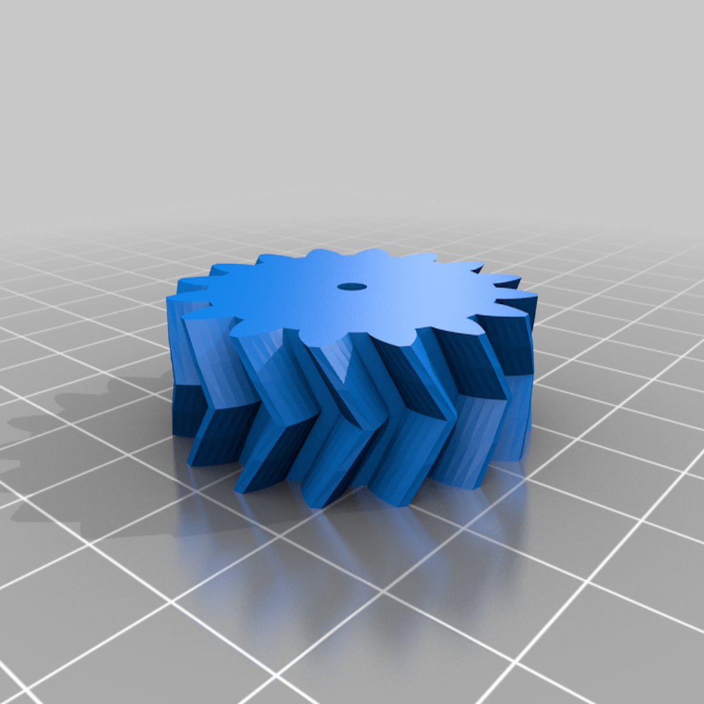 My Customized involute gear and rack234 - Free 3d model on creazilla.com