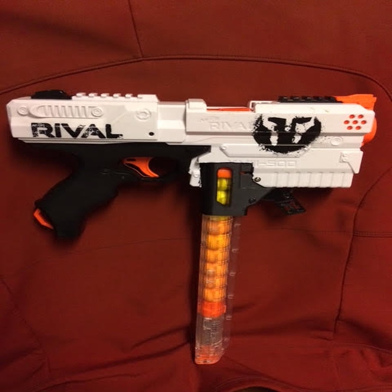 Nerf Kronos Vertical Magazine Adaptor - Free 3d model on creazilla.com