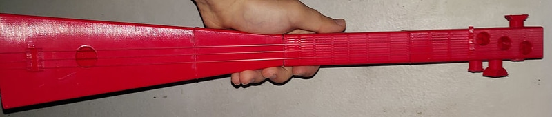 Dogan Dulcimer instrument v3.2 with or without frets. - Free 3d model ...