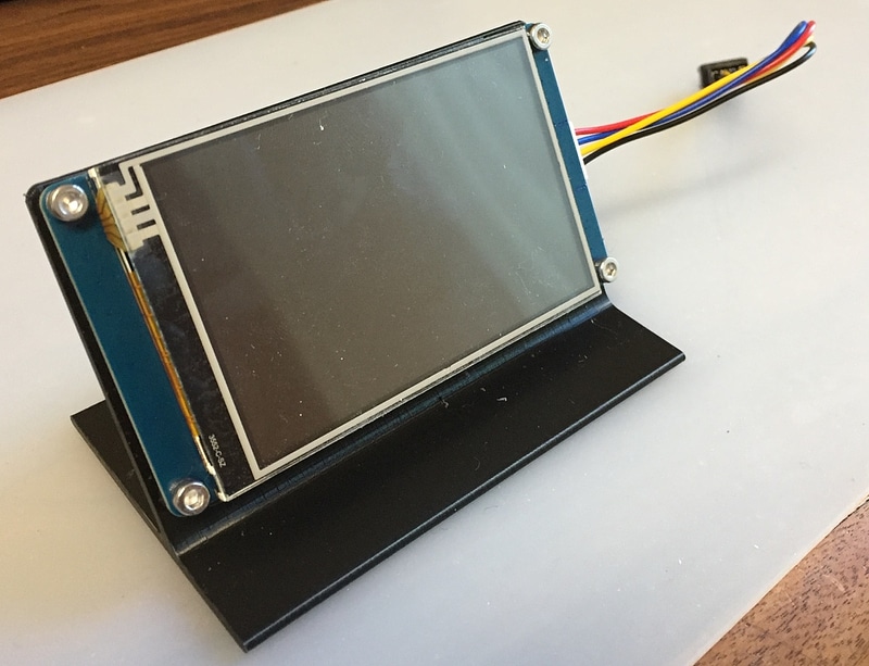 Nextion 3.5" Development Stand - Free 3d model on creazilla.com