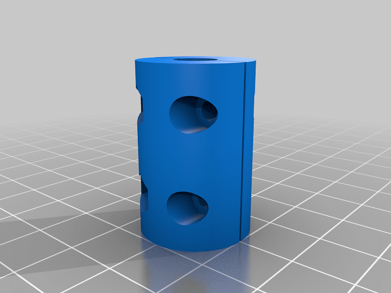 My Customized Parametric Z-axis coupler (stepper and threaded rod ...