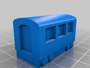 Godzilla Tokyo Clash - Train Car - Free 3d model on creazilla.com