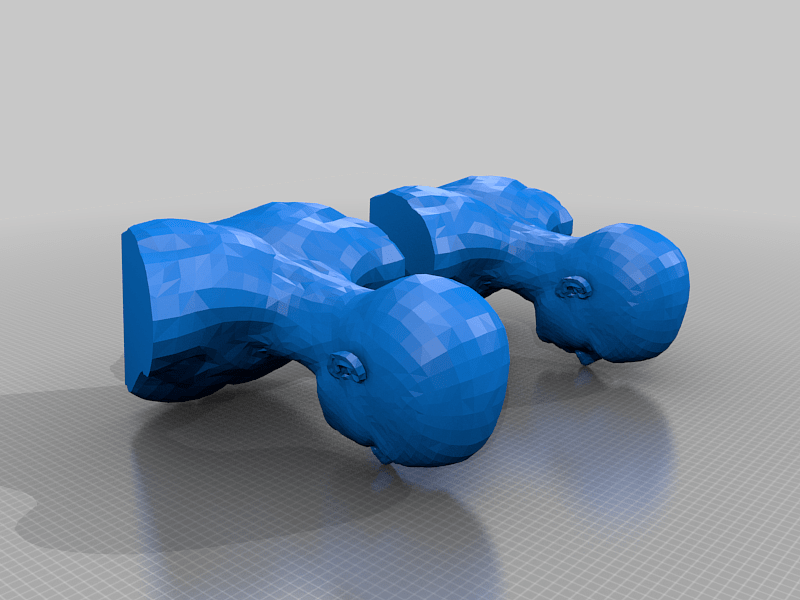 Mask Base (Life Size) Smoothed And Fixed 3d model