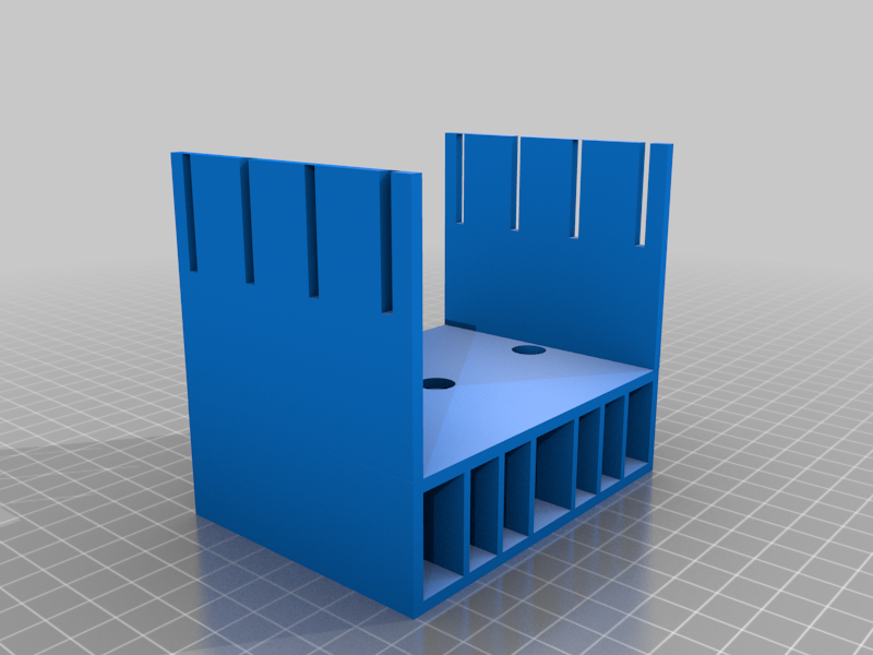Chromatography Column Rack - Free 3d model on creazilla.com