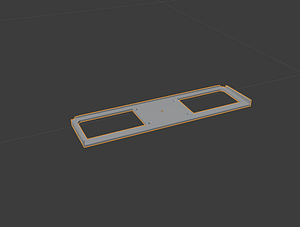 Apple Magic Keyboard mount with electronic module mount - Free 3d model ...