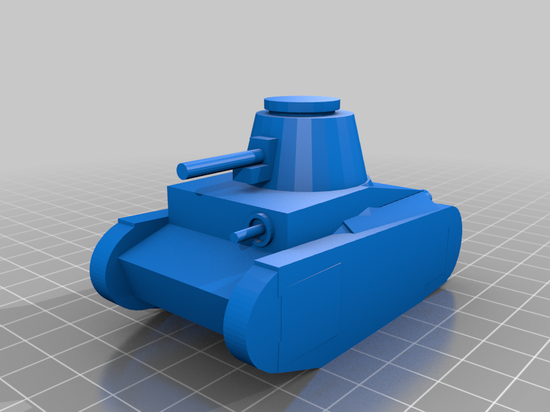 Ha-Go Tank - Free 3d model on creazilla.com