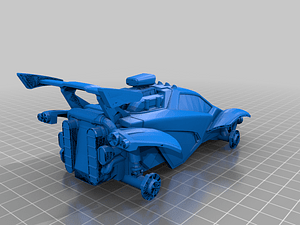 Octane Rocket League - Free 3d model on creazilla.com