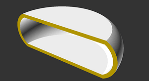 Truncated Toroid OpenSCAD base shape - Free 3d model on creazilla.com