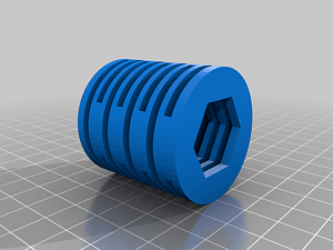 Customizable 3DP Springs OpenSCAD - Free 3d model on creazilla.com