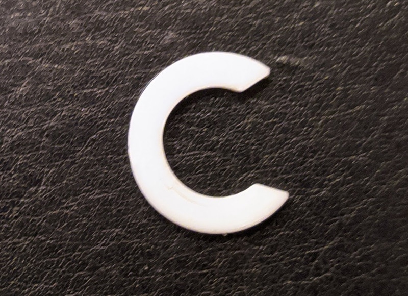 Parametrizable C-type Washer (freecad) - Free 3d model on creazilla.com