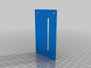 Flaps selector - flight simulator - Free 3d model on creazilla.com