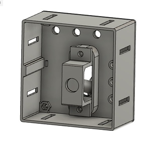 Gear lever box 3d model