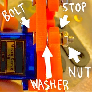 Micro Servo Claw - Free 3d model on creazilla.com