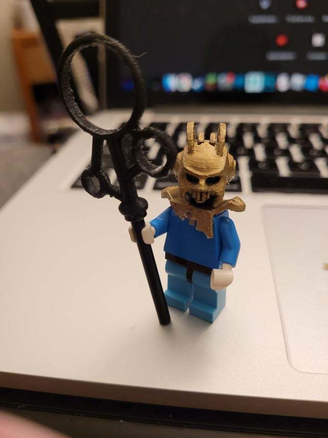 LEGO Dimensions Lord Vortech Helmet, Armor and Staff pieces - Free 3d ...