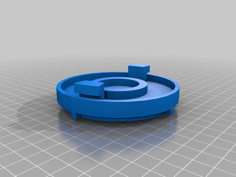 fire hydrant-hose blind Storz 52 -OpenScad - Free 3d model on creazilla.com