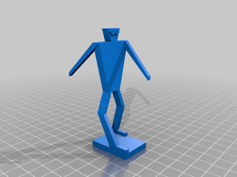 TempleOS Castle Frankenstein Walking Enemy - Free 3d model on creazilla.com