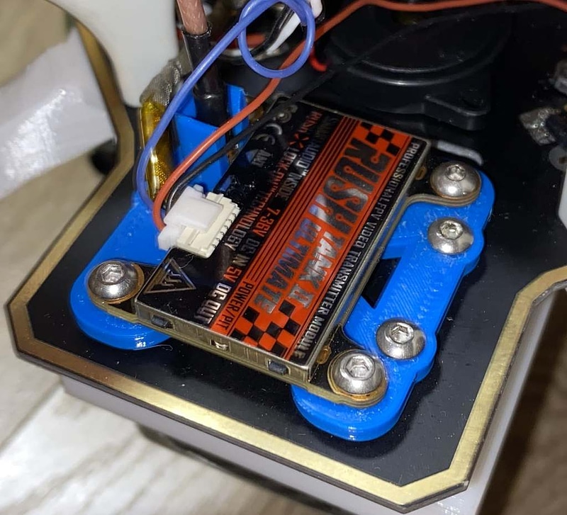 Rush Tank II Ultimate mount for F450 - Free 3d model on creazilla.com