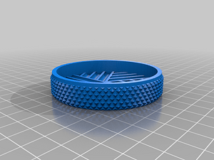 Toothless Grinder with Knurled Grip - Free 3d model on creazilla.com