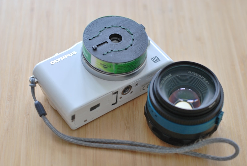 Micro 4/3 Body Cap Lens using Fujifilm Quicksnap Flash lens with Simple ...