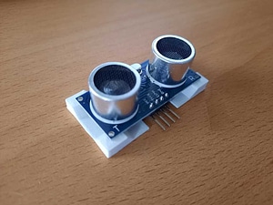 HC-SR04 holder - Free 3d model on creazilla.com