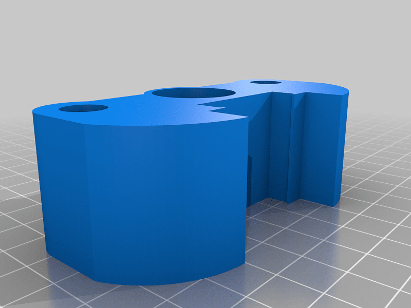 3d printed LASER Z axis adjustment - Free 3d model on creazilla.com