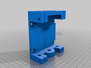 3d printed LASER Z axis adjustment - Free 3d model on creazilla.com