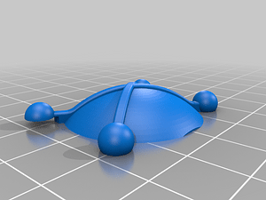 Rimmer Red Dwarf Badge - Free 3d model on creazilla.com