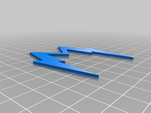 Rimmer Red Dwarf Badge - Free 3d model on creazilla.com