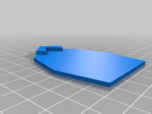 Rimmer Red Dwarf Badge - Free 3d model on creazilla.com